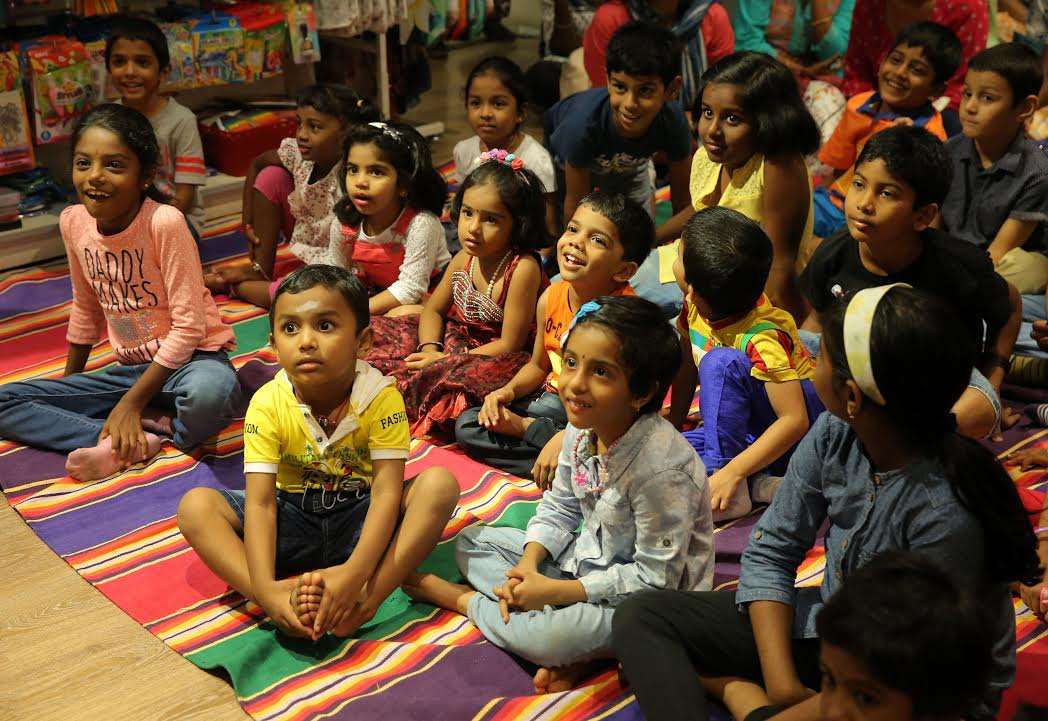 Starmark Presented Story telling session by Janaki Sabesh at Starmark ...