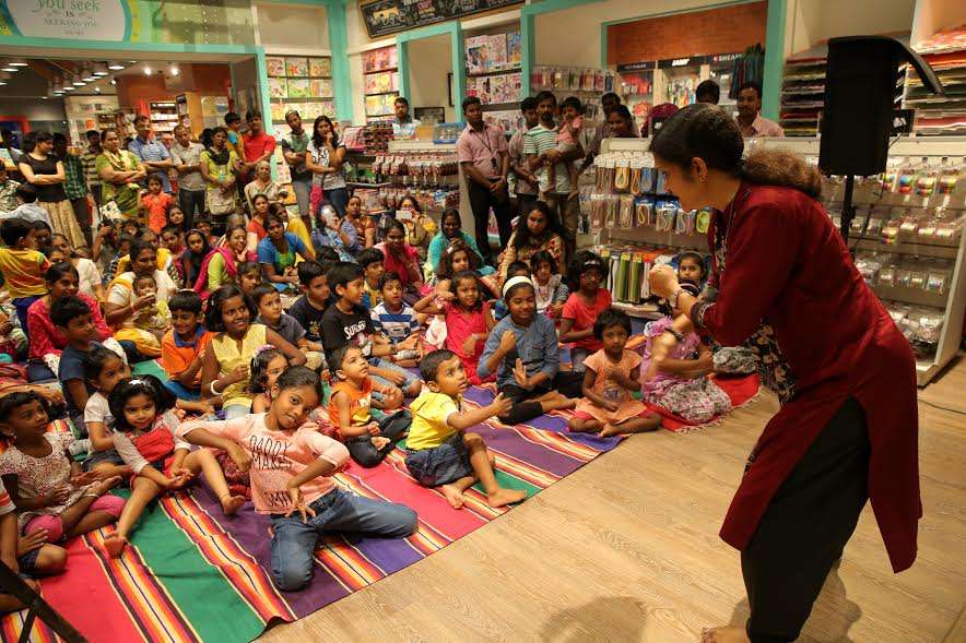 Starmark Presented Story telling session by Janaki Sabesh at Starmark ...