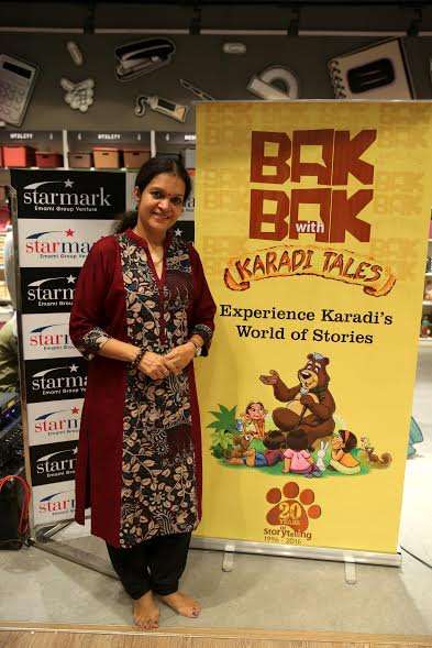 Starmark Presented Story telling session by Janaki Sabesh at Starmark ...